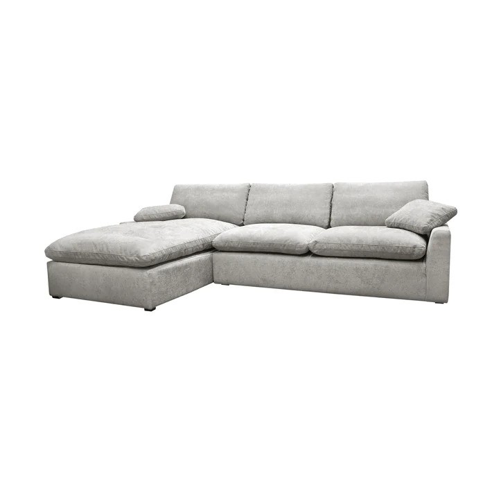 NORMA LEFT SECTIONAL SOFA - OYSTER - Rustikal